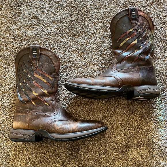 Shoes | Cody James American Flag Square Toe Cowboy Boots | Poshmark